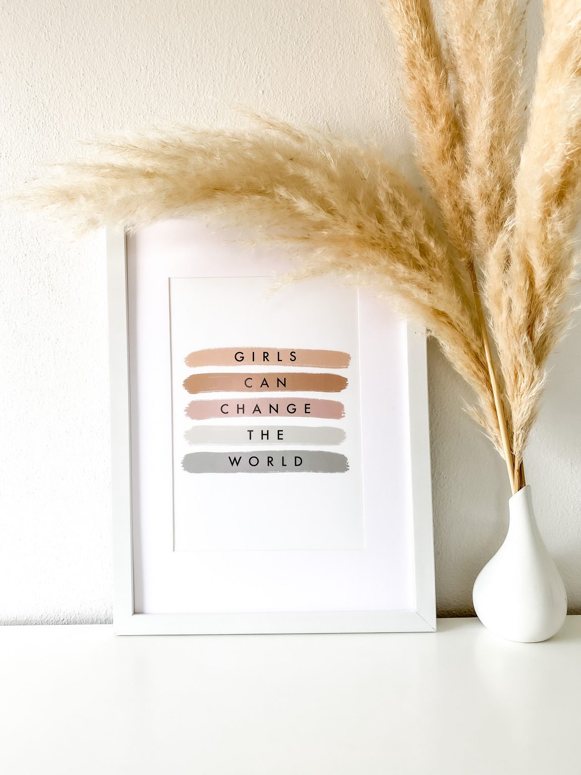 GIRLS CAN POSTER – Seeds & Feathers